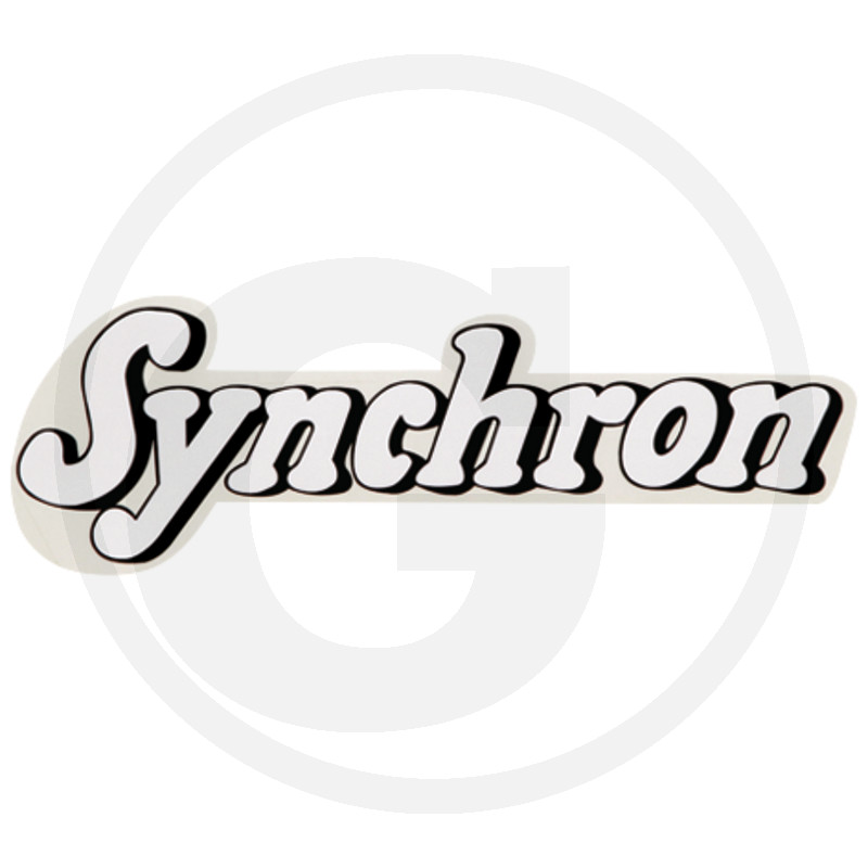 Aufkleber Synchron - Forst und Gartenzubehör -Agriprofi